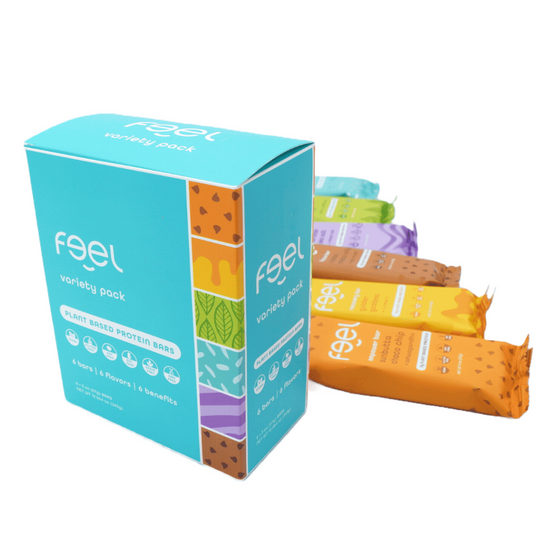 Feel Bars - Functional Vegan Protein Bars - Variety Pack 🥇 – The Feel Bar